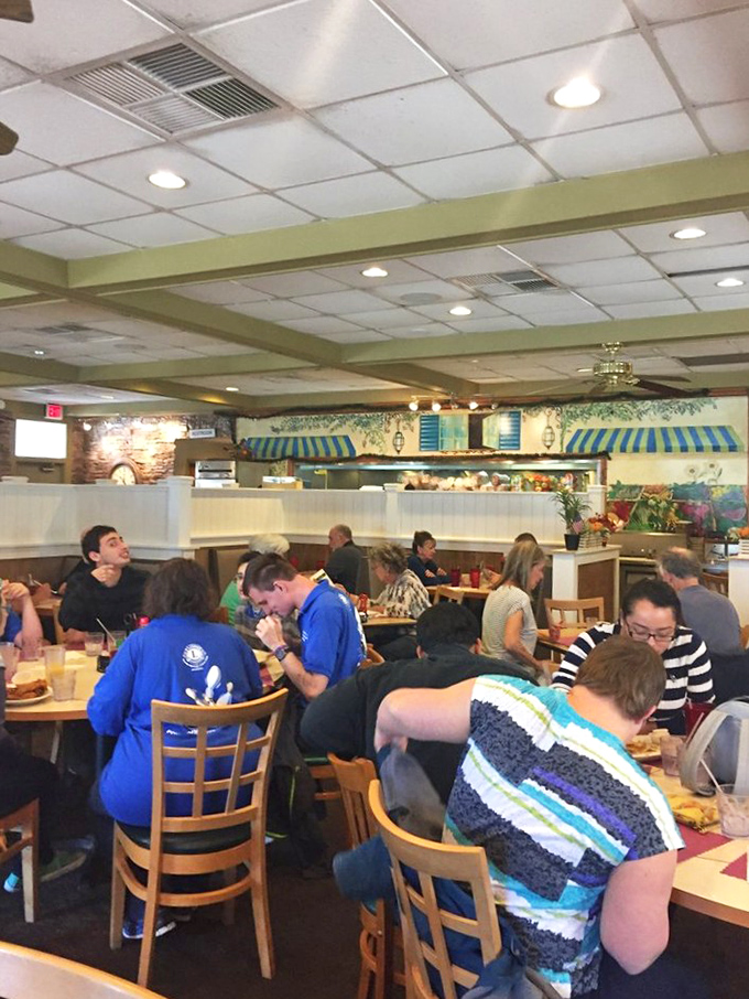 The packed house tells you everything you need to know&mdash;locals don't line up unless something special awaits at the end of the wait.