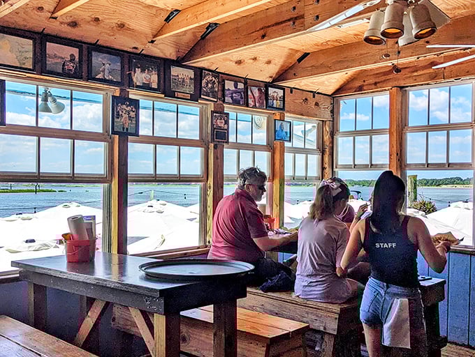 Where locals and tourists find common ground over great food. The democratic appeal of fresh seafood transcends all social boundaries.