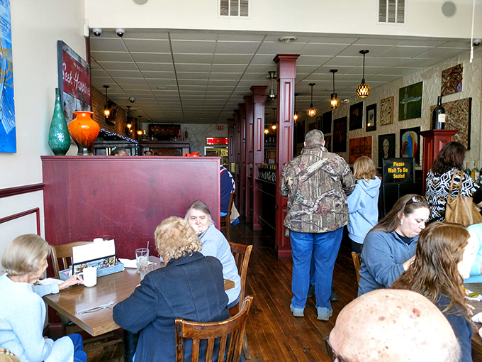 Where locals gather to solve the world's problems over plates of perfect burgers. Some have been working on the same conversations since 1977. 