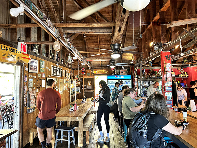 The true measure of a legendary spot isn't in the decor but in the people who make the pilgrimage &ndash; strangers becoming friends over tales of their best catch.