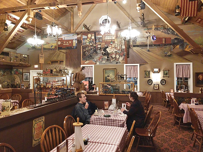 The kind of cozy dining room where strangers become friends over shared appreciation for excellence.