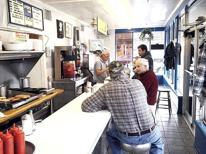 The counter at Nick's isn't just seating&mdash;it's front-row tickets to the best show in town, where regulars and rookies alike find community over coffee.