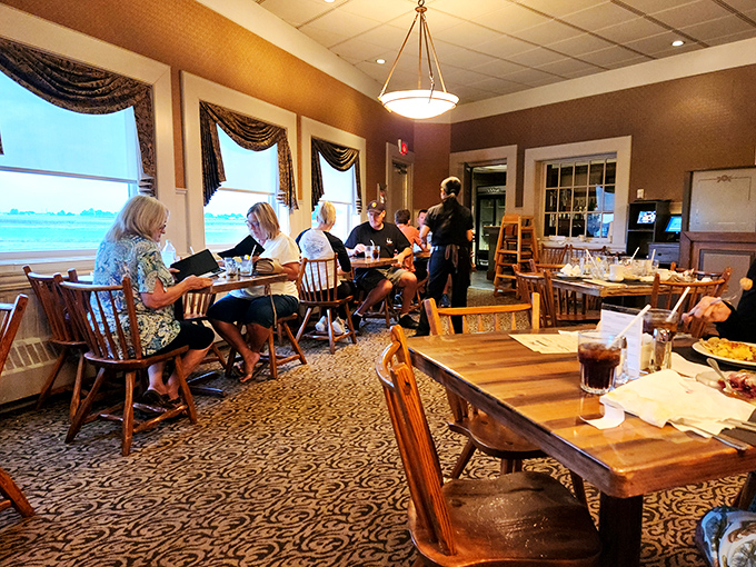 Live music adds soul to the dining experience while guests savor their Pennsylvania Dutch feast.