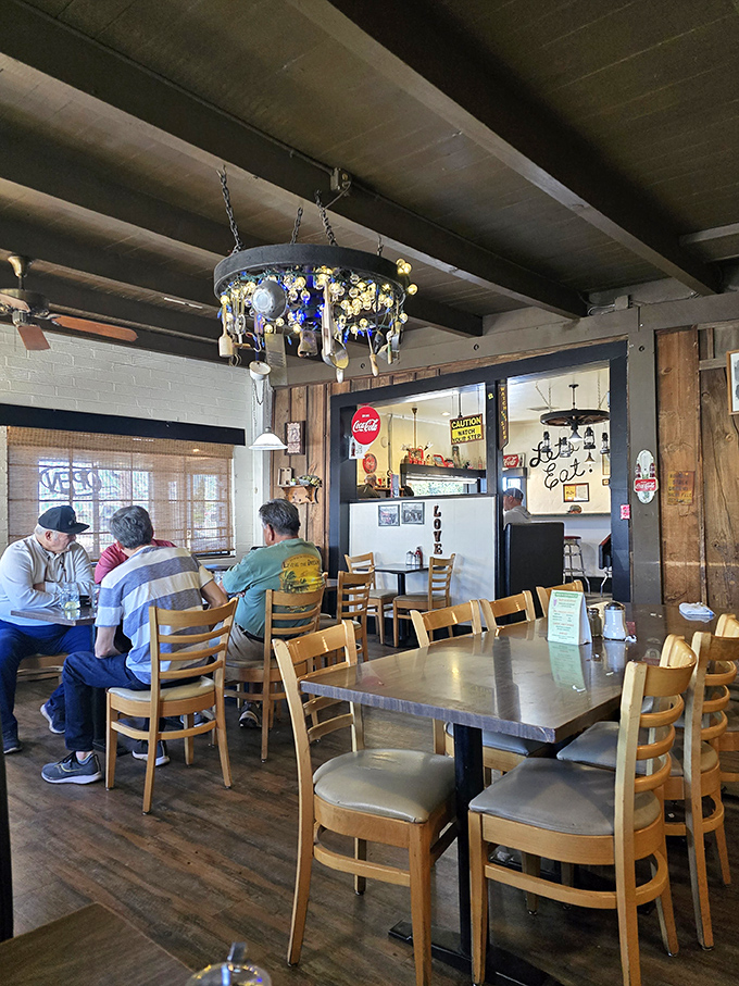 Real folks enjoying real food &ndash; the kind of authentic dining scene you can't manufacture or fake.