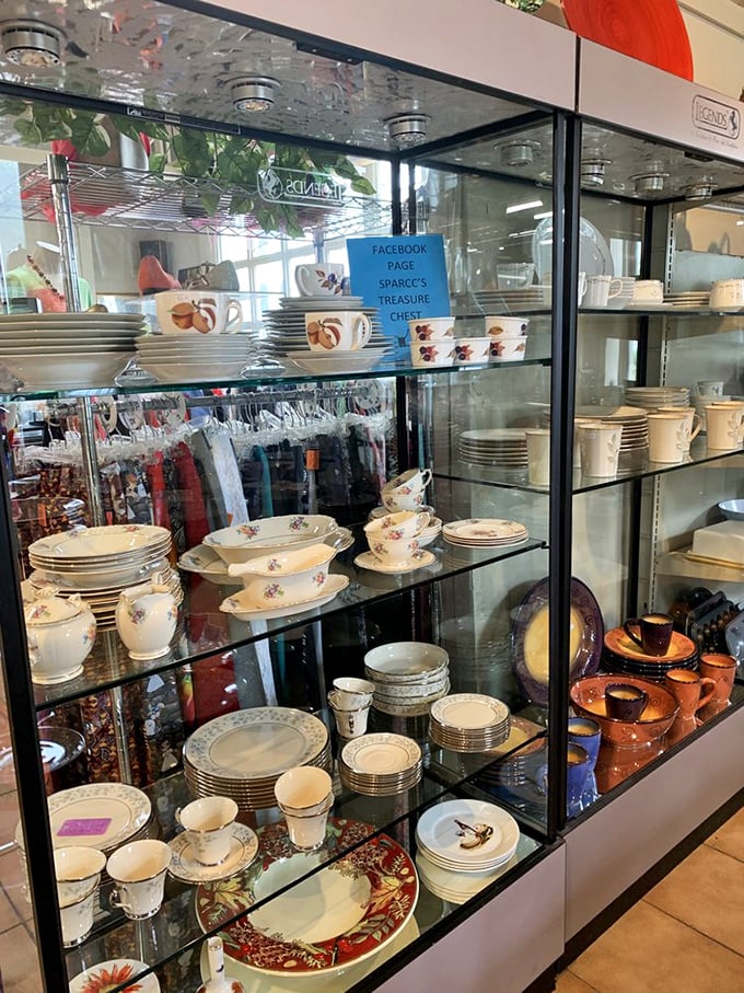 Fine china that's survived decades of dinner parties now waits for your table, ready to elevate Tuesday night takeout to an occasion.