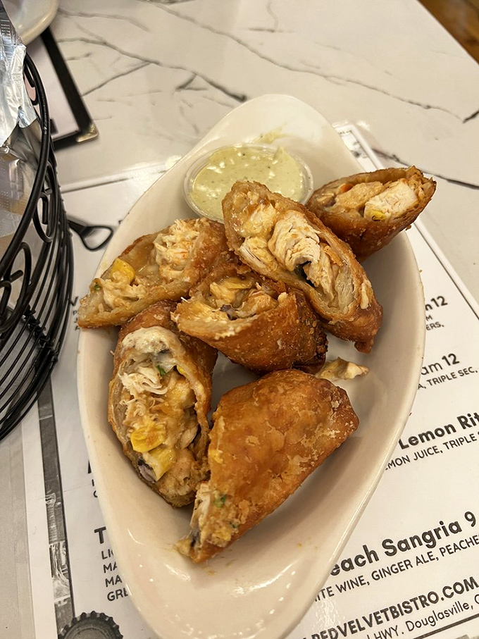 Not your average egg roll&mdash;these golden-fried treasures reveal a savory filling that makes sharing an act of true friendship.