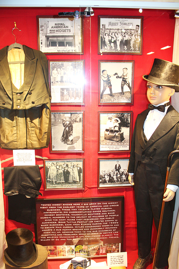 Historical photographs and artifacts preserve the behind-the-scenes stories of America's traveling entertainment pioneers and their families.