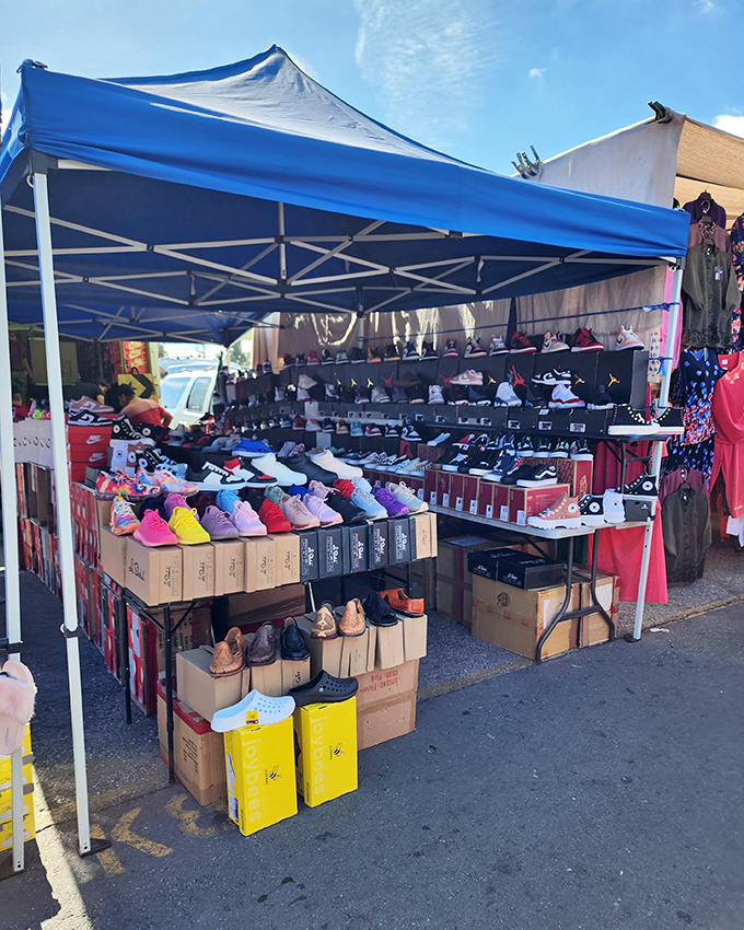 Sneakerheads, rejoice! This footwear vendor offers everything from practical kicks to the kind that make your teenagers nod with approval.
