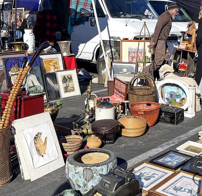 Yesterday's art waiting for tomorrow's walls. Each frame holds memories, histories, and the perfect conversation starter for your guest bathroom.