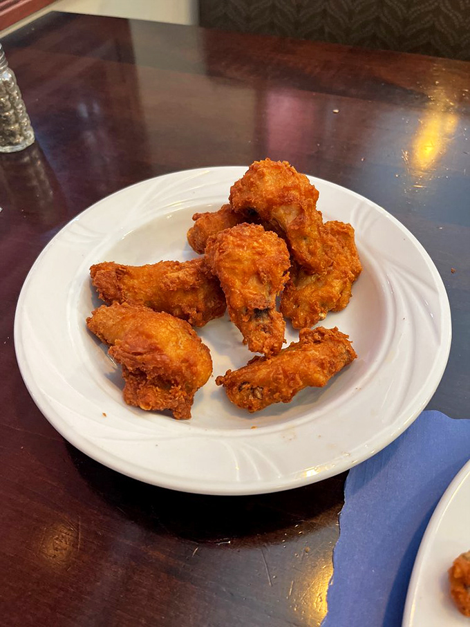 Fried chicken wings with the perfect crunch-to-juiciness ratio&mdash;the kind that make you wonder why you ever bothered with those chain restaurants.