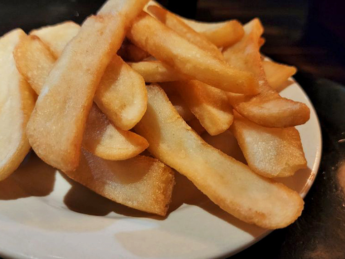 These aren't just fries&mdash;they're golden potato wands that have been blessed by the deep-fry gods. Crispy outside, fluffy inside.