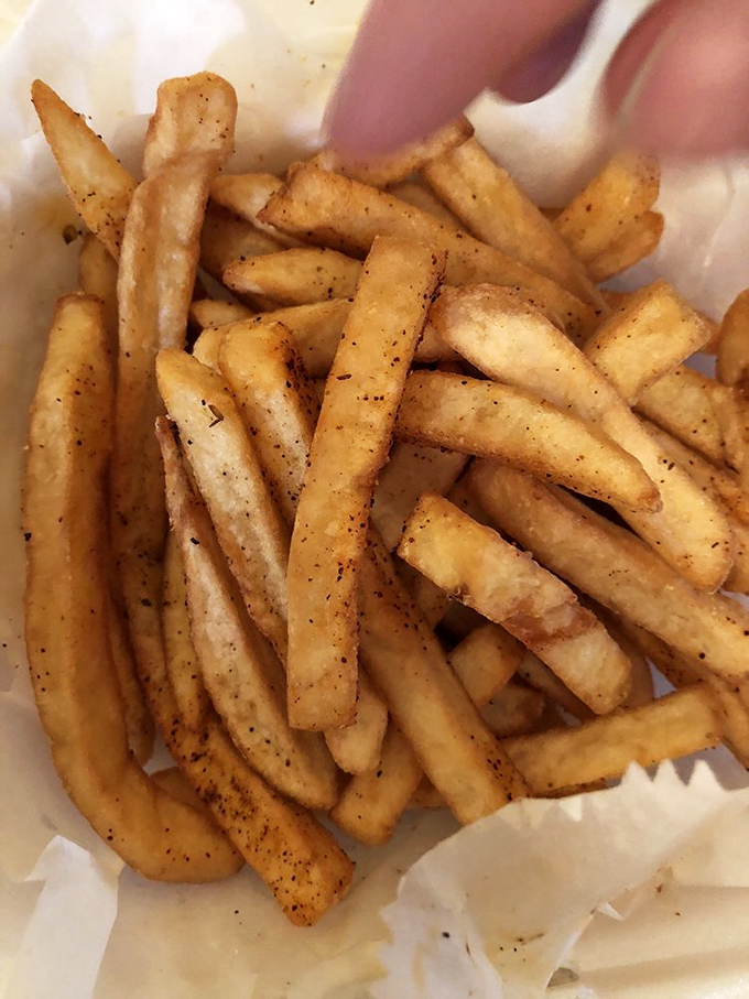 These aren't just fries &ndash; they're golden vessels for whatever heavenly sauce you choose to baptize them in.
