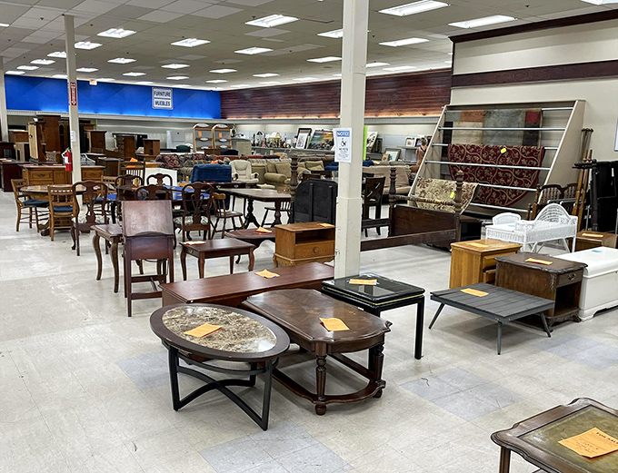 Furniture paradise where mid-century meets colonial meets "that-perfect-piece-I've-been-searching-for-forever." The thrill of the hunt made manifest.