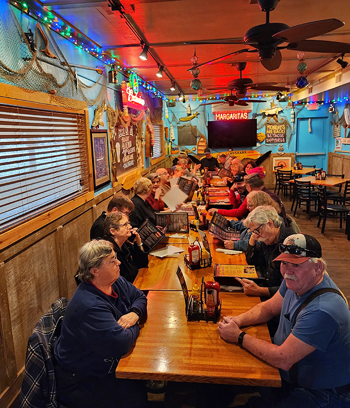 When the whole gang gathers for good food, you know you've found something special.