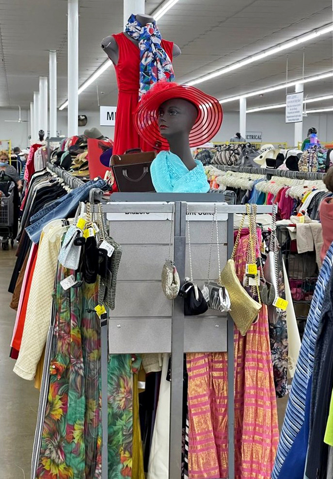 Endless aisles of possibilities where someone's abandoned purchases become another's newfound treasures &ndash; retail reincarnation at its finest.