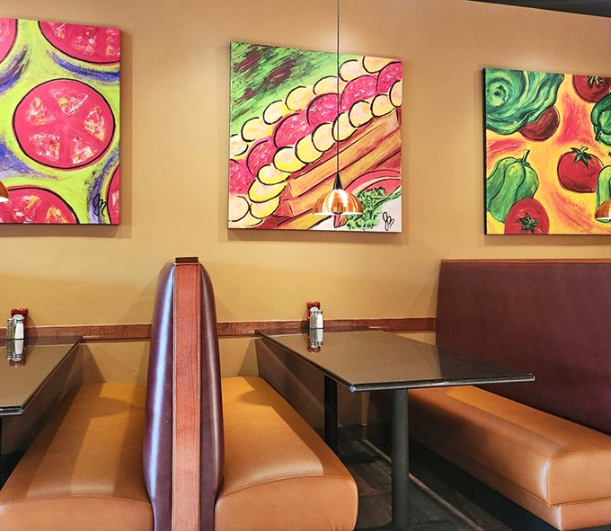 Another glimpse of the welcoming interior where breakfast dreams come true every single morning.