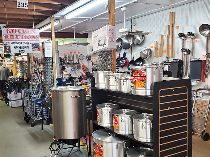 Kitchen Solutions lives up to its name&mdash;solving problems you didn't know your kitchen had until you spotted that perfect pot. 