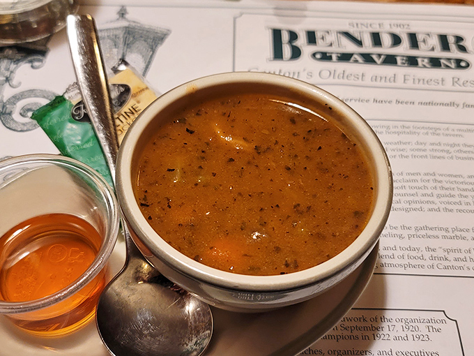 Lentil soup that's hearty enough to warm your soul and sophisticated enough for any dinner party.