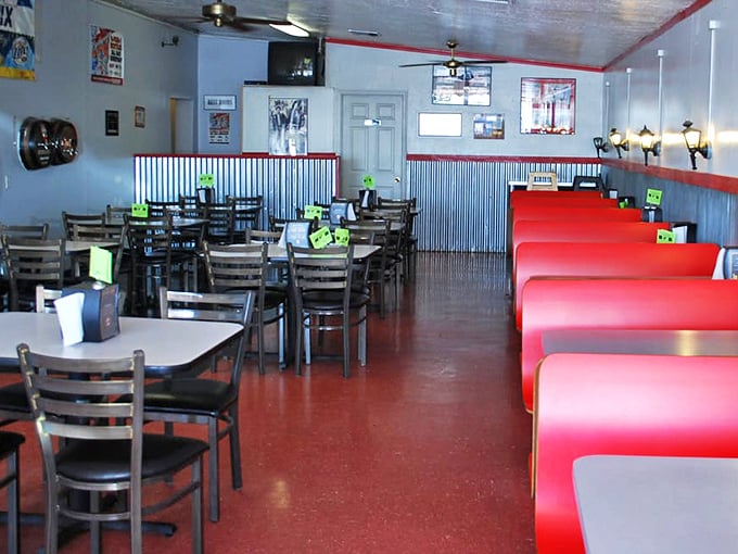 The dining room&mdash;where strangers become friends united by the universal language of "mmm" and "pass the napkins."