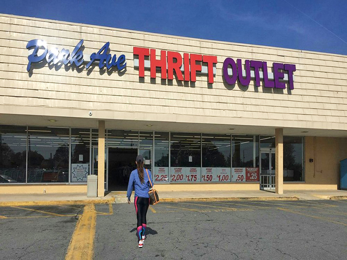 The no-frills exterior belies the vastness within&mdash;like finding a portal to an alternate universe where everything costs less.