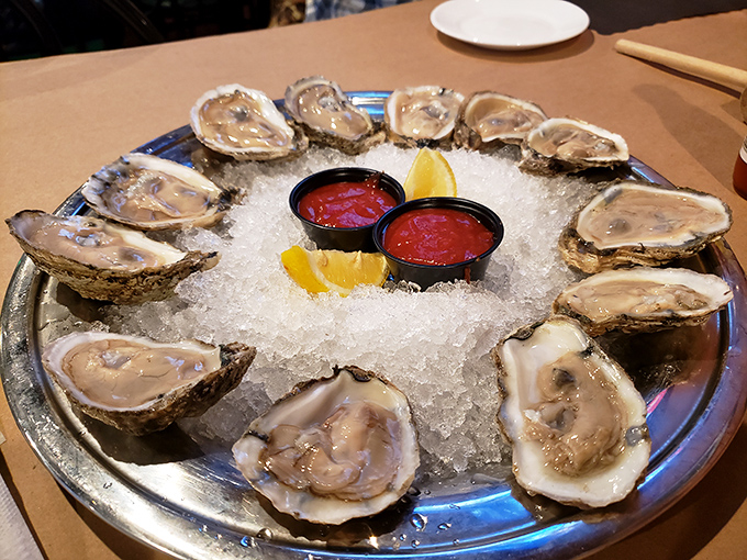 Oysters on the half shell&mdash;nature's perfect appetizer, requiring nothing more than a squeeze of lemon and perhaps a touch of mignonette.