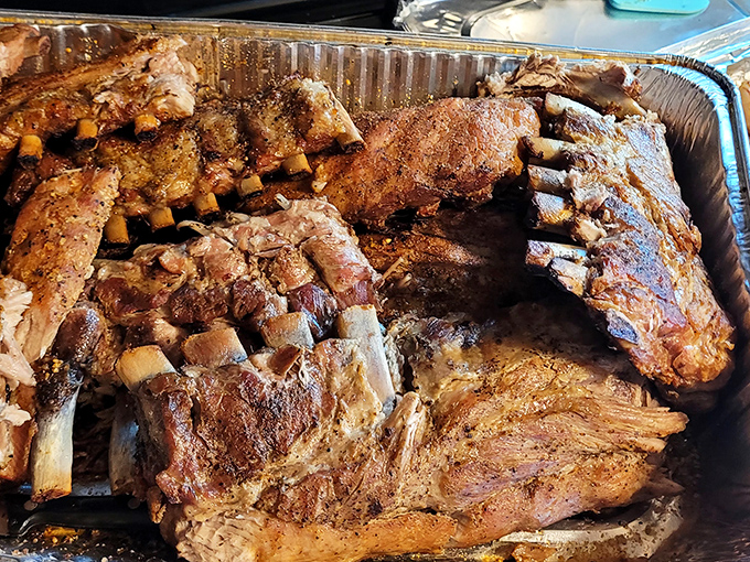 These ribs aren't trying to win barbecue competitions&mdash;they're just trying to make you need extra napkins and possibly a larger belt size.