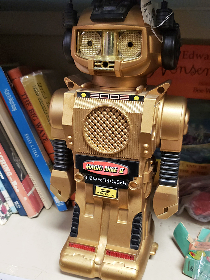 Meet Magic Mike II, the robot who's been waiting since the 1980s to either serve you or possibly lead the inevitable machine uprising.