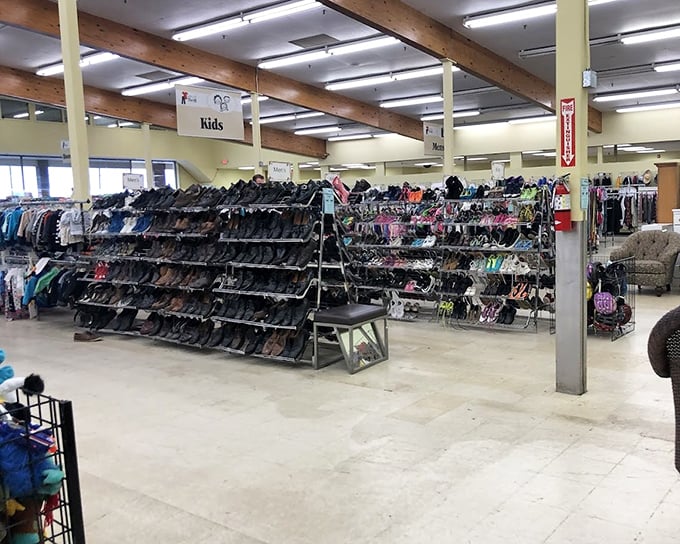 The shoe section rivals Imelda Marcos's closet. Each pair tells a story&mdash;some comedies, some dramas, all at prices that deserve a standing ovation.