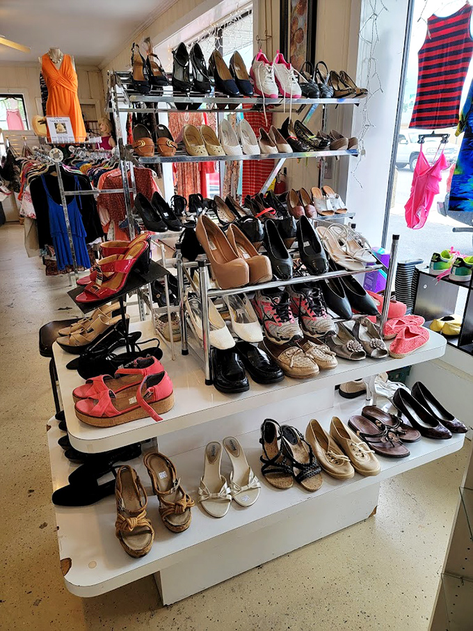 The Imelda Marcos memorial wing! From sensible flats to statement heels, these shoes have danced, worked, and strutted through countless South Carolina stories. 