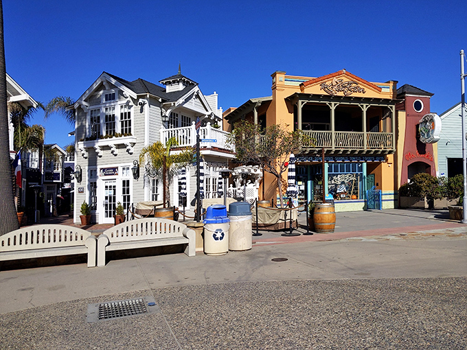 Avila's beachfront architecture looks like a coastal design magazine came to life, with no two buildings telling the same story.