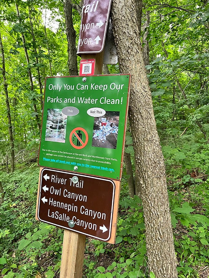 Trail signs: the original GPS system. Follow these wooden arrows to discover canyons that would make Colorado blush with envy.