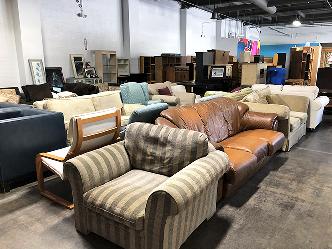 The sofa section &ndash; where you can find the perfect throne for your Netflix kingdom without paying the royal price.