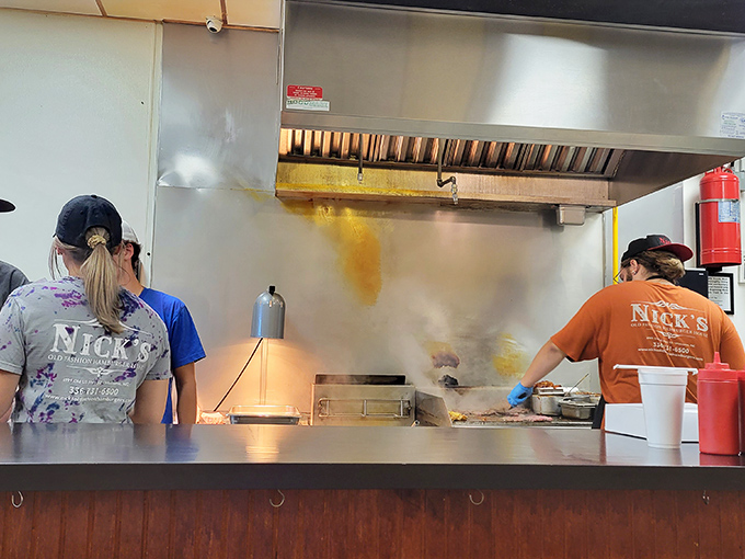 Behind the grill, culinary artists work their magic, turning simple ingredients into memories you'll crave for weeks.