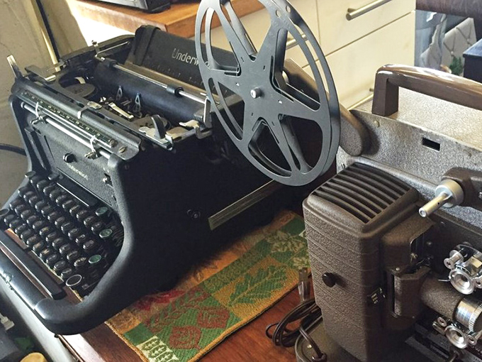 This Underwood typewriter has probably written more interesting stories than most of us have lived&mdash;just add paper and imagination.