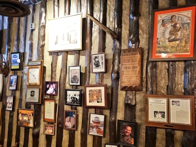 Not just decoration&mdash;this wall tells stories of Tennessee traditions, famous visitors, and memories made over perfectly cooked steaks.