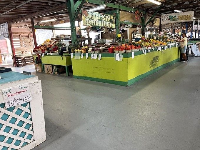 Fresh produce stands showcase vegetables so perfect they could star in their own cooking show without any makeup.