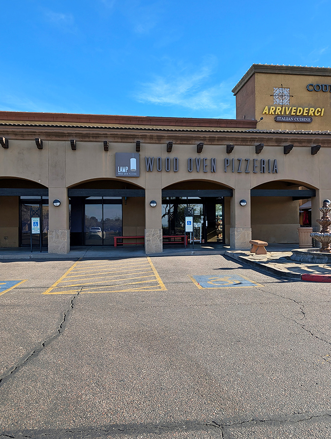 Lamp's minimalist exterior gives nothing away &ndash; the pizza perfection inside is all the more surprising for it.