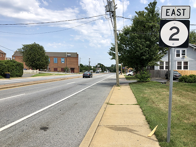 Small-town Delaware living doesn't get more authentic than these well-maintained residential streets and sidewalks. 