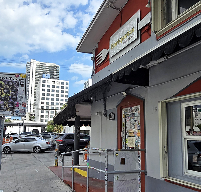 The walk-up window at this Miami institution has fueled the city with Cuban coffee and sandwiches for decades.