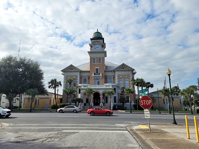The historic courthouse in Live Oak stands as a reminder that some of Florida's best retirement values come with a side of history.