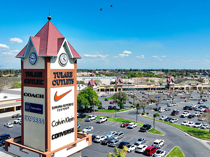The Tulare Outlets offer shopping bargains for budget-conscious retirees, proving California style doesn't have to come with California prices.