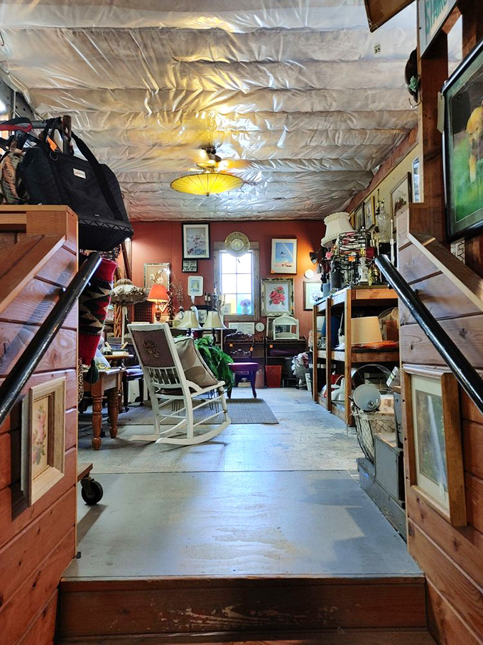 Walking through these narrow passages feels like exploring the attic of that cool relative who traveled the world and never threw anything away.