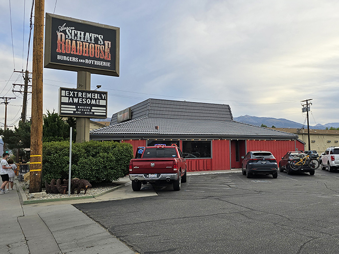 Aaron Schat's Roadhouse proudly proclaims itself "Extremely Awesome"&mdash;a refreshingly honest bit of advertising that the food actually backs up.