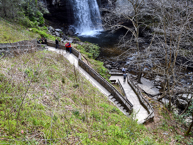 The architect's view reveals the perfect marriage of pathway and wilderness &ndash; accessibility without sacrificing an ounce of wonder. 