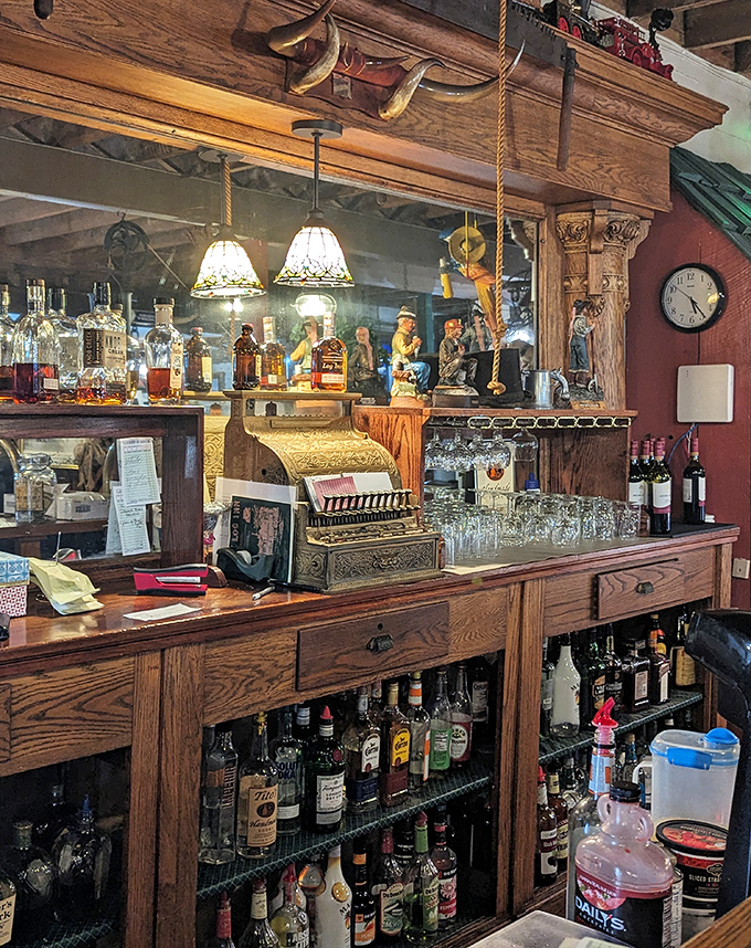 A bar that feels like it belongs in a Western&mdash;minus the saloon fights, plus all the charm. History and hospitality poured in equal measure.