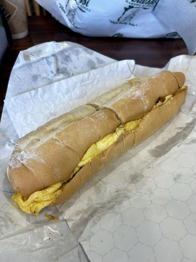 The humble Cuban bread breakfast sandwich&mdash;proof that simplicity, when done right, outshines complexity every single time.