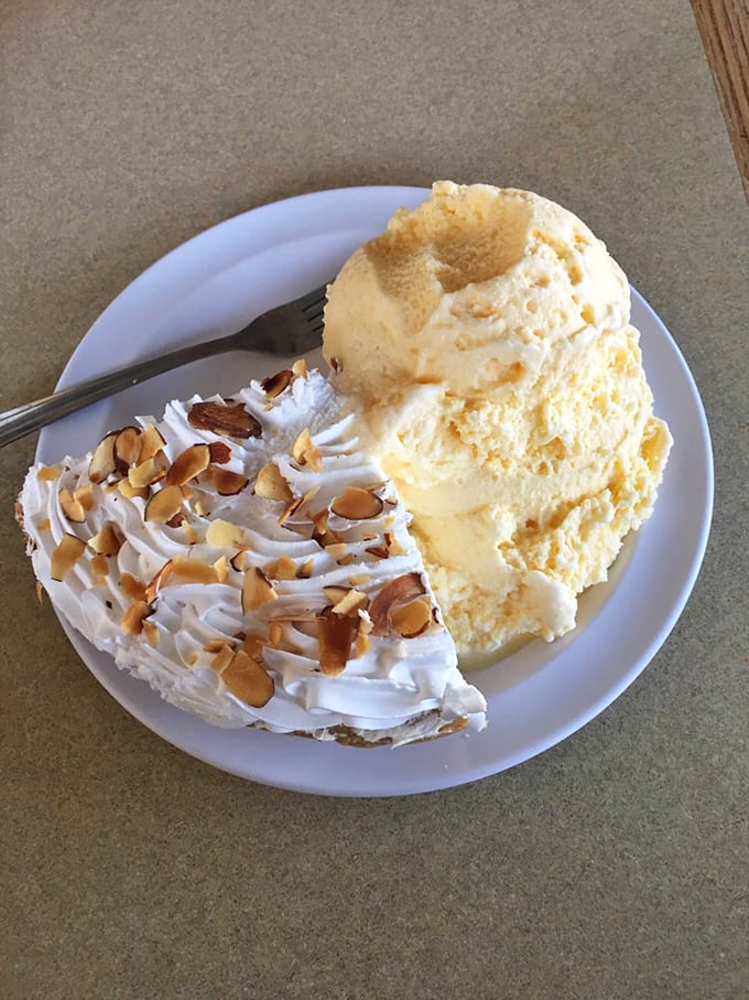 Life-affirming banana cream pie with a scoop of vanilla ice cream&mdash;the dessert equivalent of finding an extra $20 in your pocket.