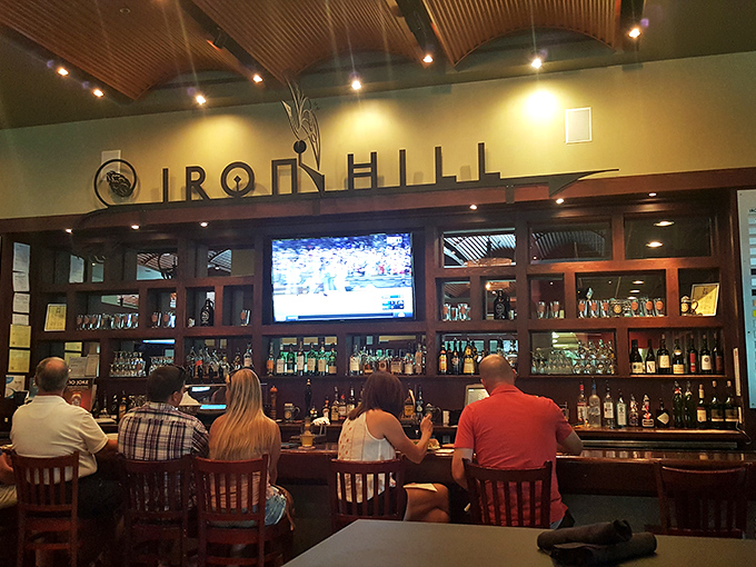 The bar at Iron Hill&mdash;where beer dreams come true and the hardest decision is which brew to try next.