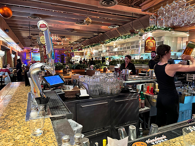 Behind every great seafood restaurant is a great bar. This one promises libations worthy of the maritime feast to come.