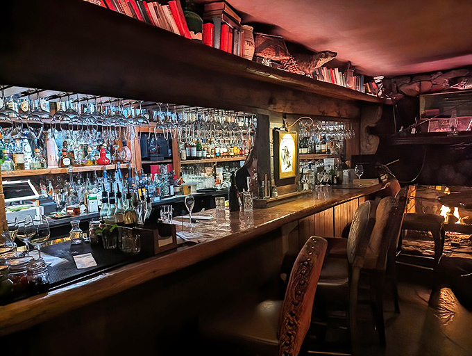 A bar that understands the difference between drinking and having a proper cocktail experience. Wood, warmth, and whiskey&mdash;the holy trinity.